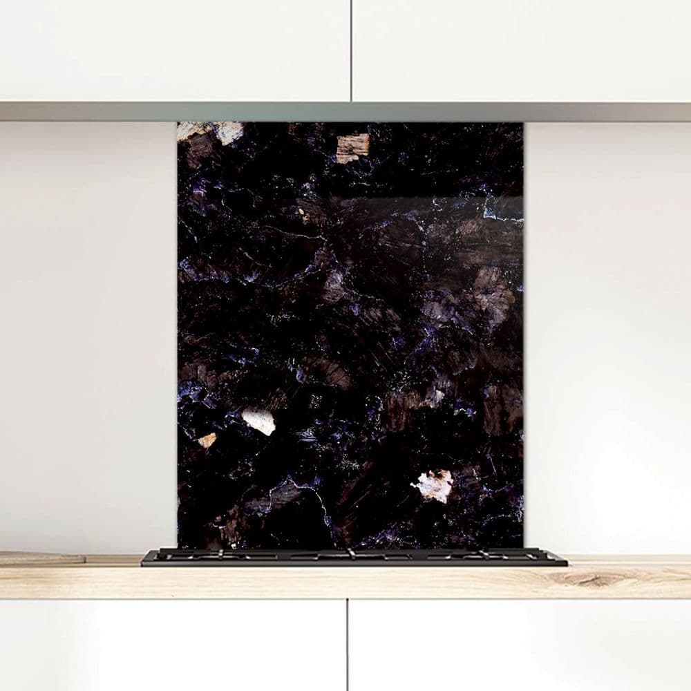 Chocolate Pearl Marble - Glass Splashback
