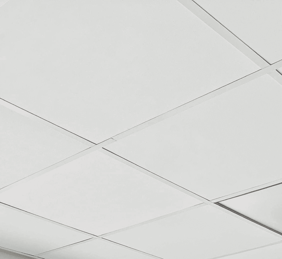7 2m2 Suspended Ceiling Tiles Vinyl EasyClean & Wipeable 595mm x 595mm ...