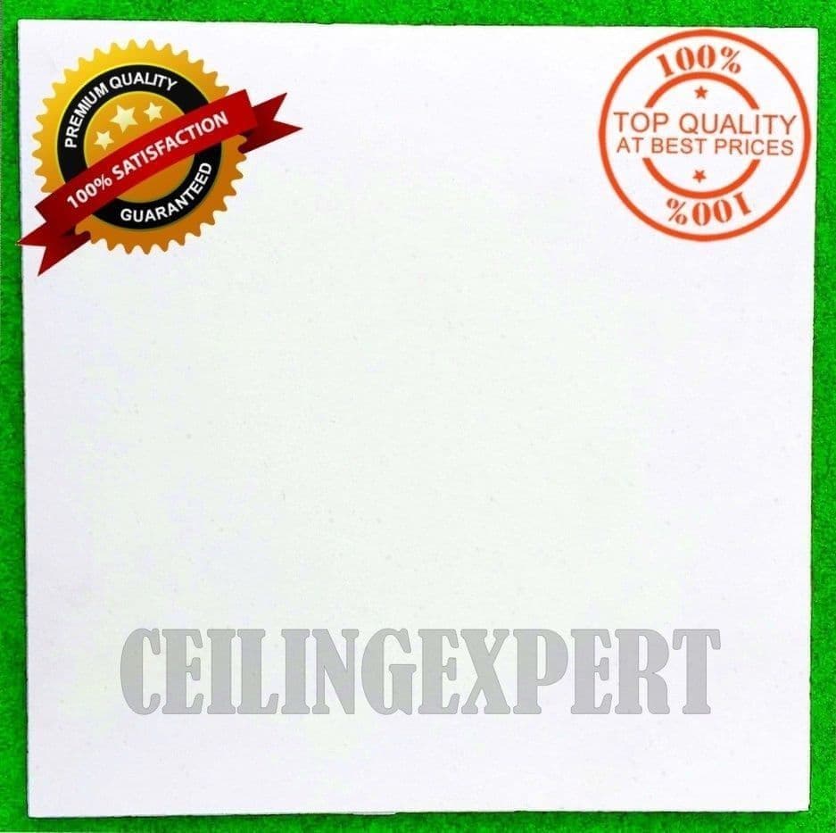 ROCKFON ARTIC TEGULAR CEILING TILES BOARD 600 x 600mm SUSPENDED REVEAL ...