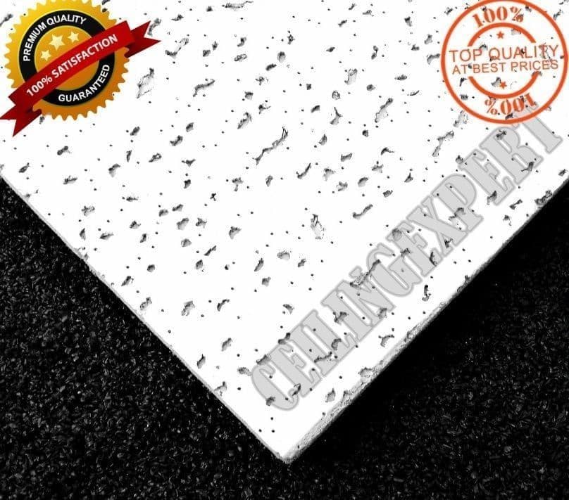SPINTONE FLAT 360 SUSPENDED CEILING TILES BOARD 600 x 600mm 16 TILES ...