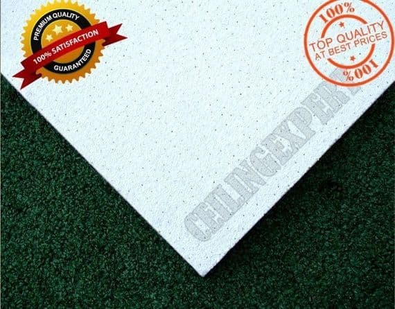 Zentia Dune Supreme Flat Ceiling Tiles 600 x 600mm Square Edge ...