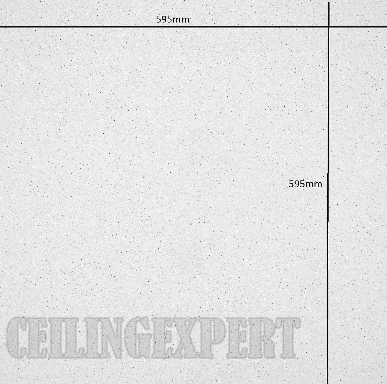 Zentia Dune Supreme Flat Ceiling Tiles 600 x 600mm Square Edge ...