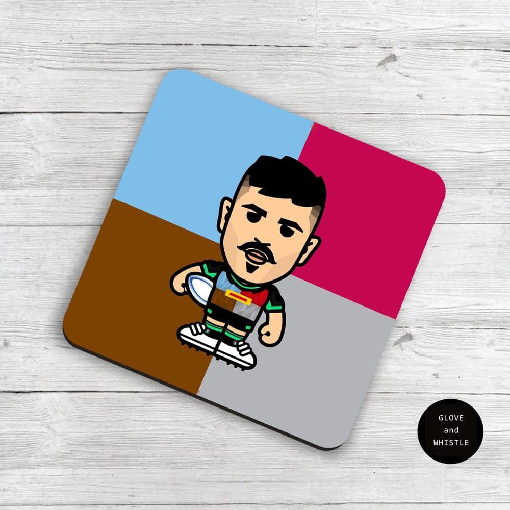 Cadan Murley Harlequins Coaster | Harlequins Gift Idea