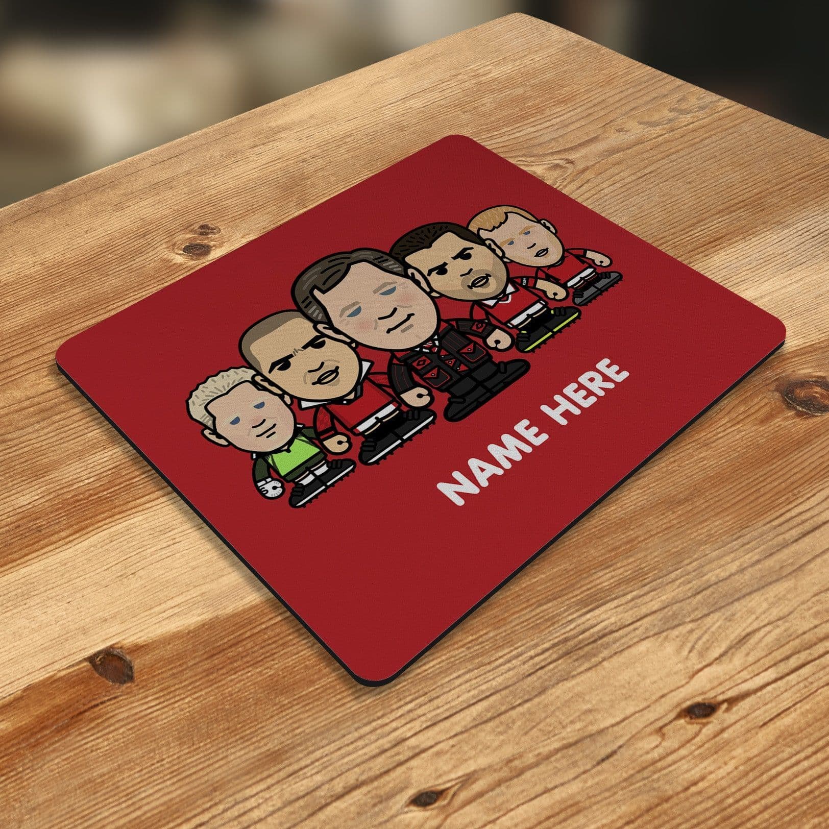 Manchester United Legends Mouse Mat | Personalise It For Free ...