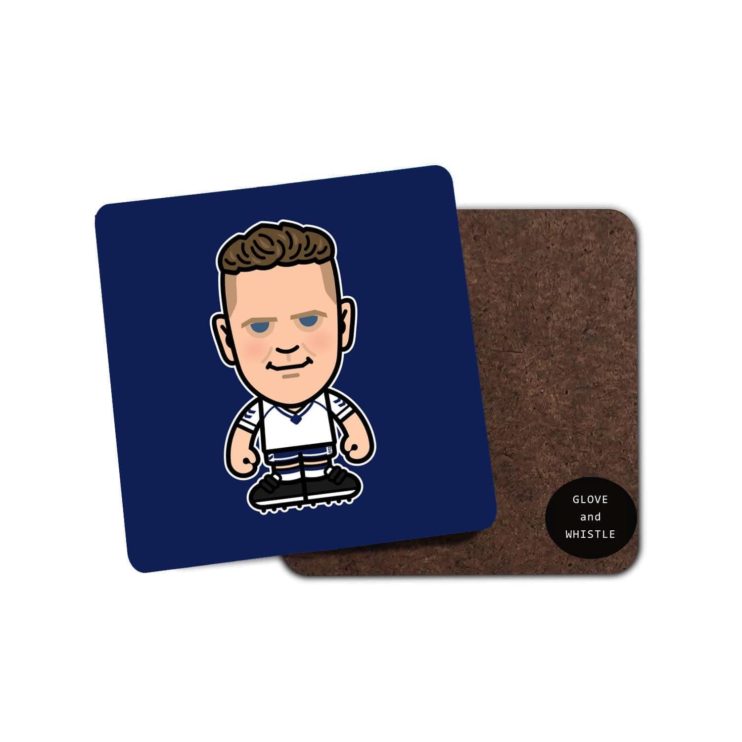 Paul Gascoigne Tottenham Hotspur Coaster | Spurs Gift Idea