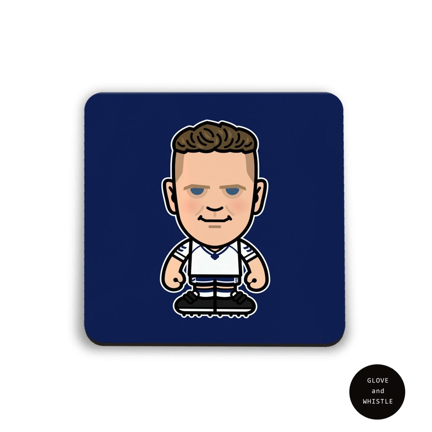 Paul Gascoigne Tottenham Hotspur Coaster | Spurs Gift Idea
