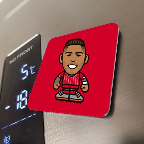 Roberto Firmino Liverpool Fridge Magnet | Liverpool Gift Idea