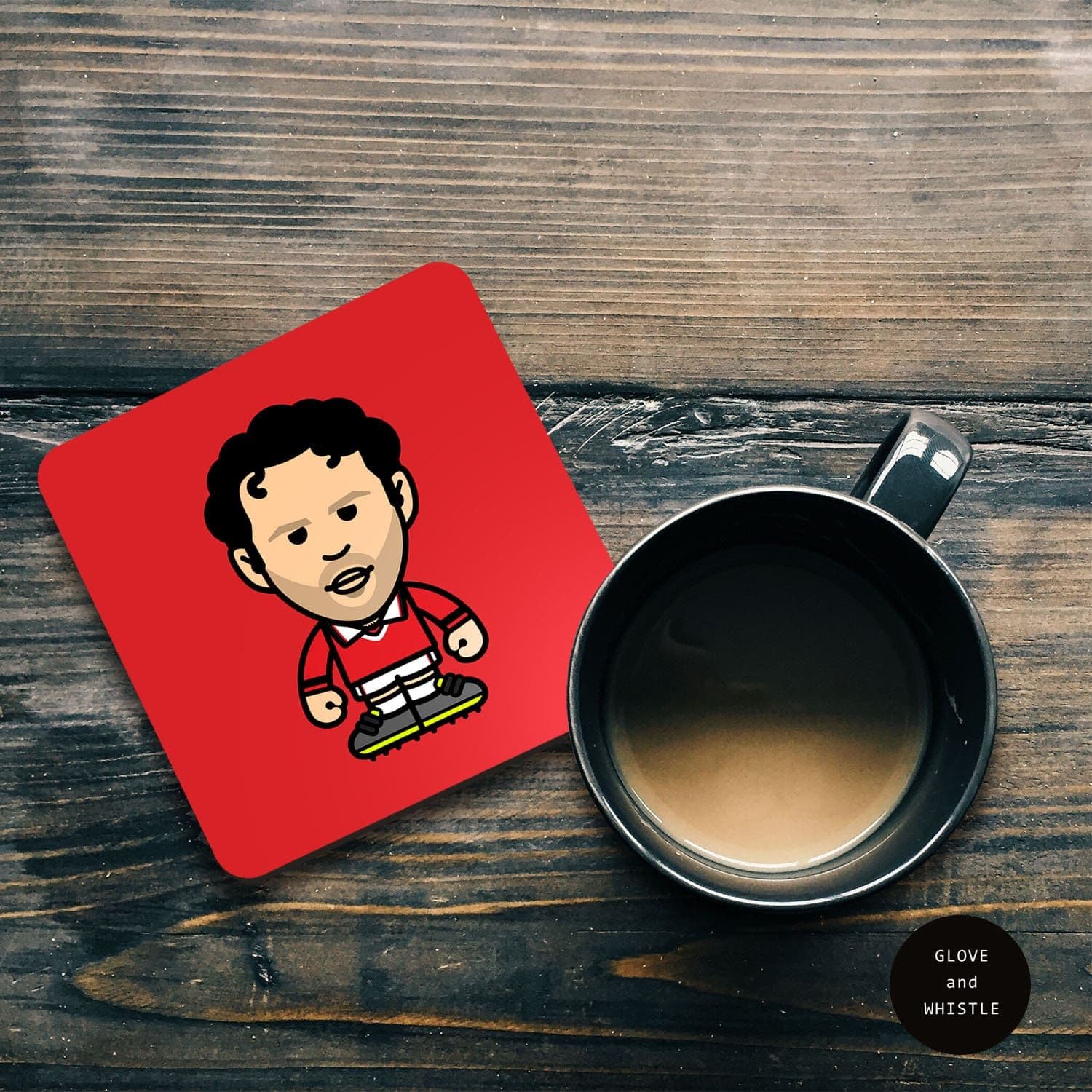 Ryan Giggs Manchester United Coaster | Manchester United Gift Idea