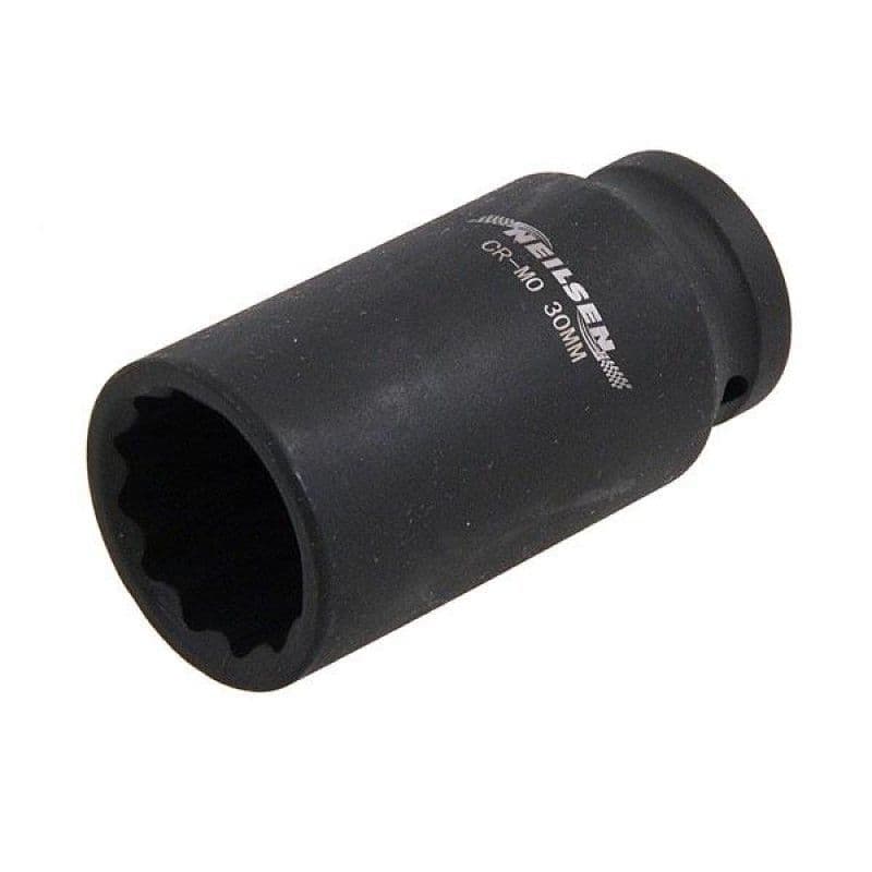 30mm Deep Impact Socket 1/2" Drive 12 Point Neilsen CT4560