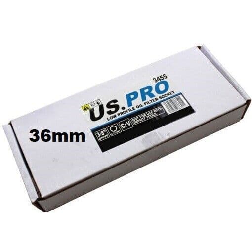 36mm Low Profile Oil Filter Socket US PRO 3456