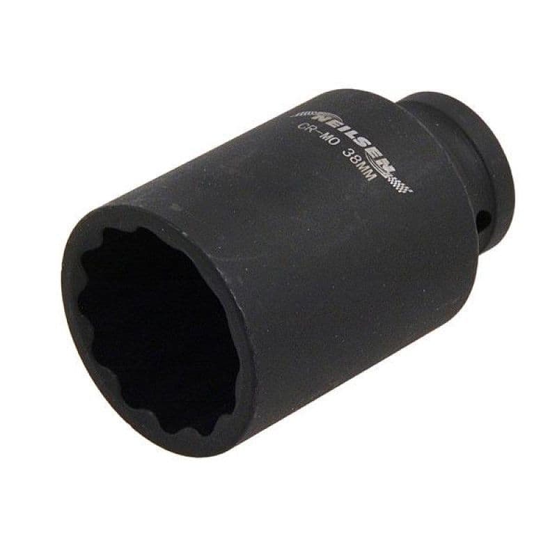 38mm Deep Impact Socket 1/2" Drive 12 Point Neilsen CT4566