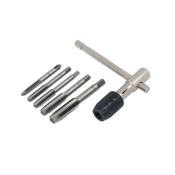 6pc T Handle Thread Tap Wrench Set M6 M7 M8 M10 M12 Neilsen CT1466