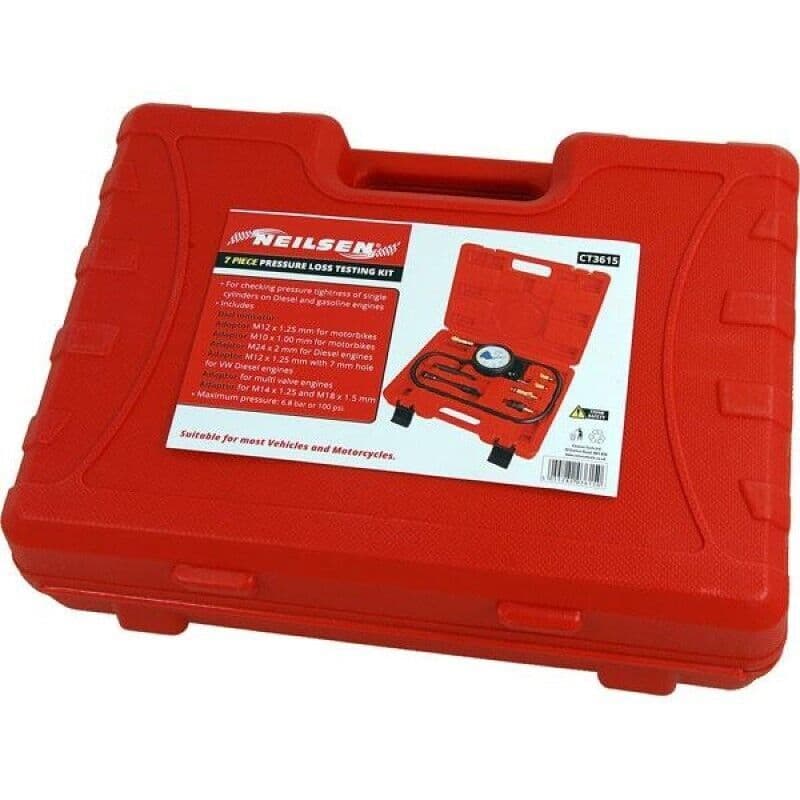 Cylinder Leak Tester For Petrol And Diesel Engines Neilsen CT3615