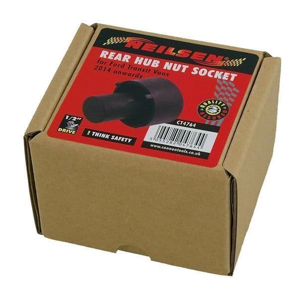 Ford Transit Rear Hub Nut Socket 2014 on Neilsen CT4764 OEM 205-1007