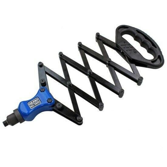 Lazy Tong Folding Riveter For Alloy And Steel Rivets US PRO INDUSTRIAL 5455