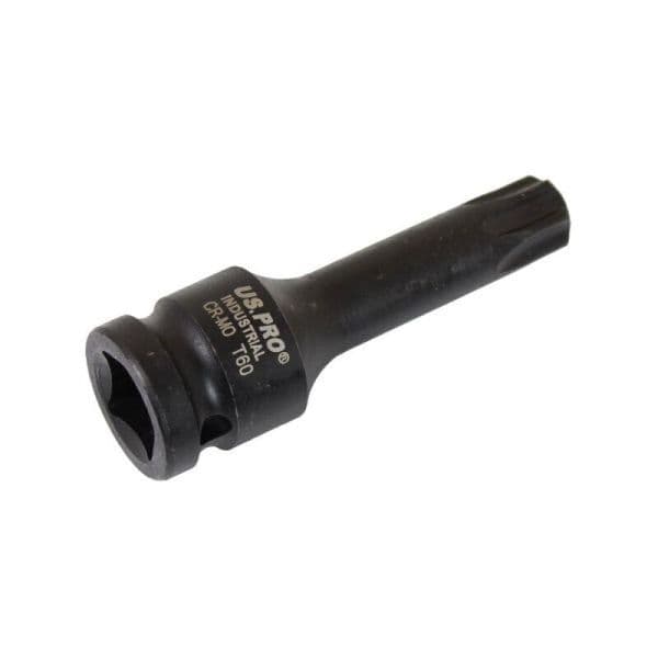 Long T60 Impact Torx Bit Socket Us Pro Industrial 3938