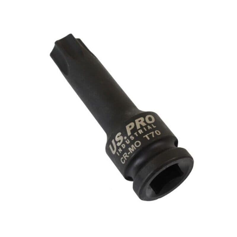 Long T70 Impact Torx Bit Socket US PRO INDUSTRIAL