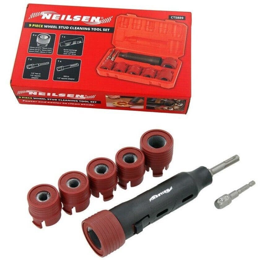 Wheel Nut Stud Thread Cleaning Tool Neilsen CT5889