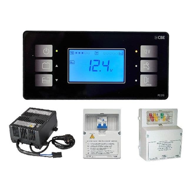 CBE PC210 12V/240V Power Control System Black