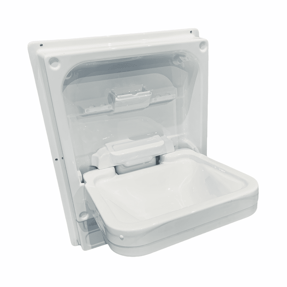 Cleo Tip Up Fold Away Sink Basin For Caravans and Motorhomes