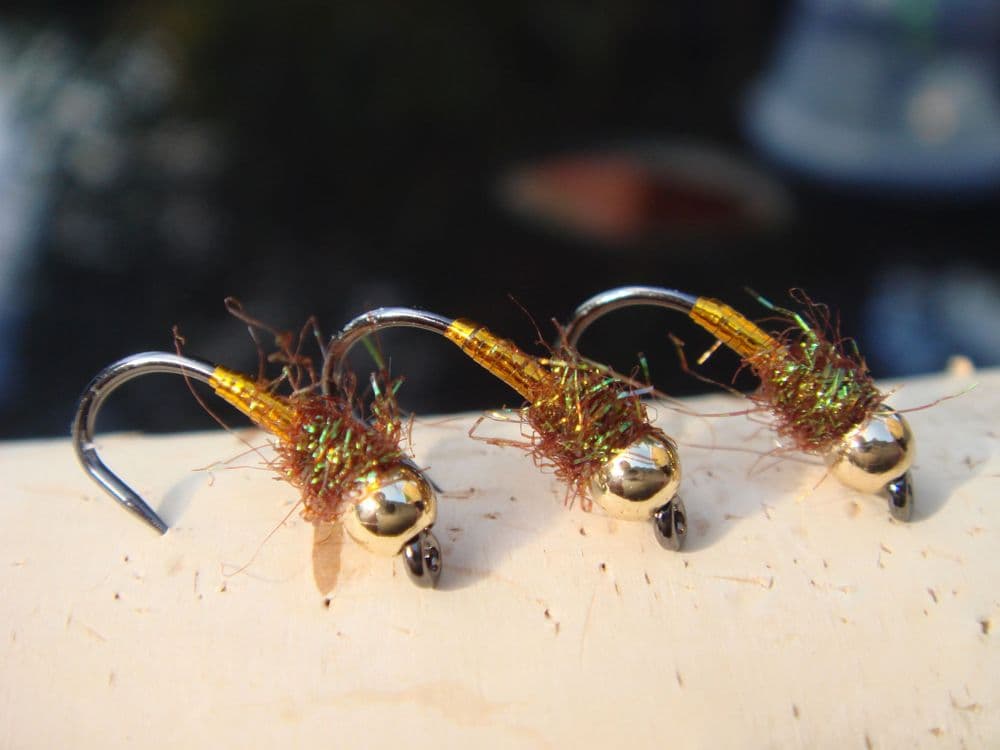 Martyn s Deadly Mini Barbless Furry Weighted Bugs Set 5