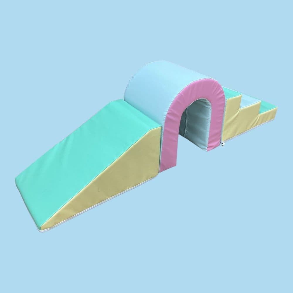 Bridge Step Arch Slide Soft Play Set Climb Tunnel