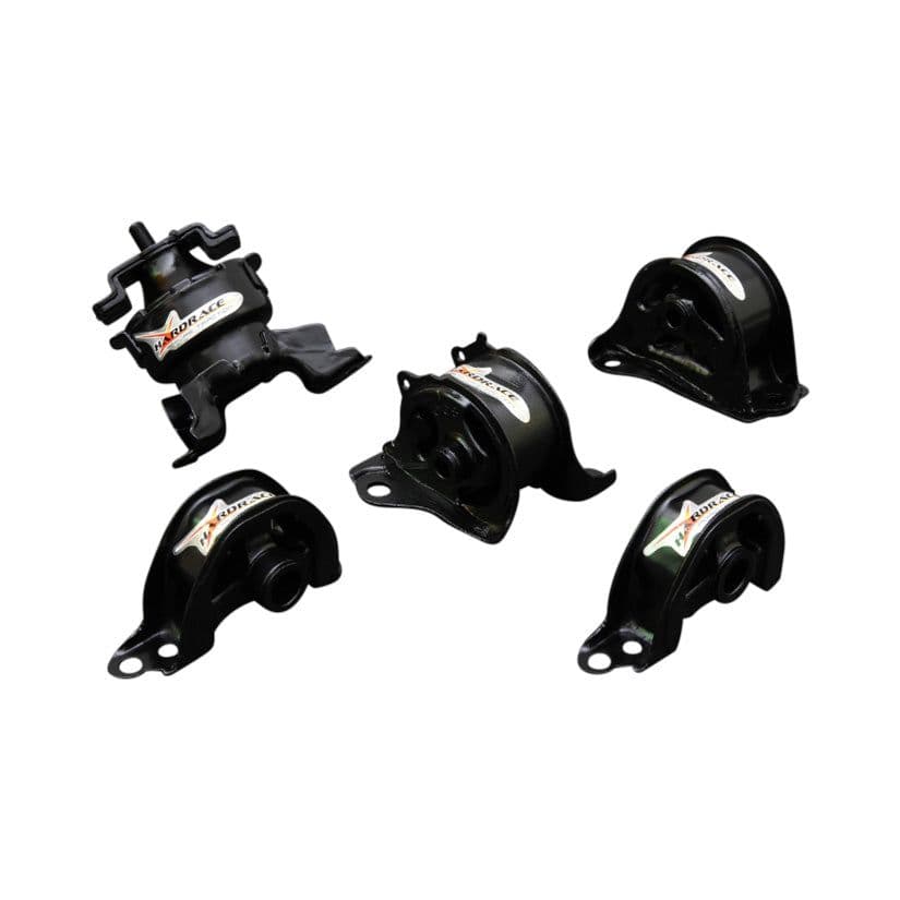 HARDRACE HARDENED ENGINE MOUNTS 5PC SET HONDA CIVIC EK B-SERIES D ...