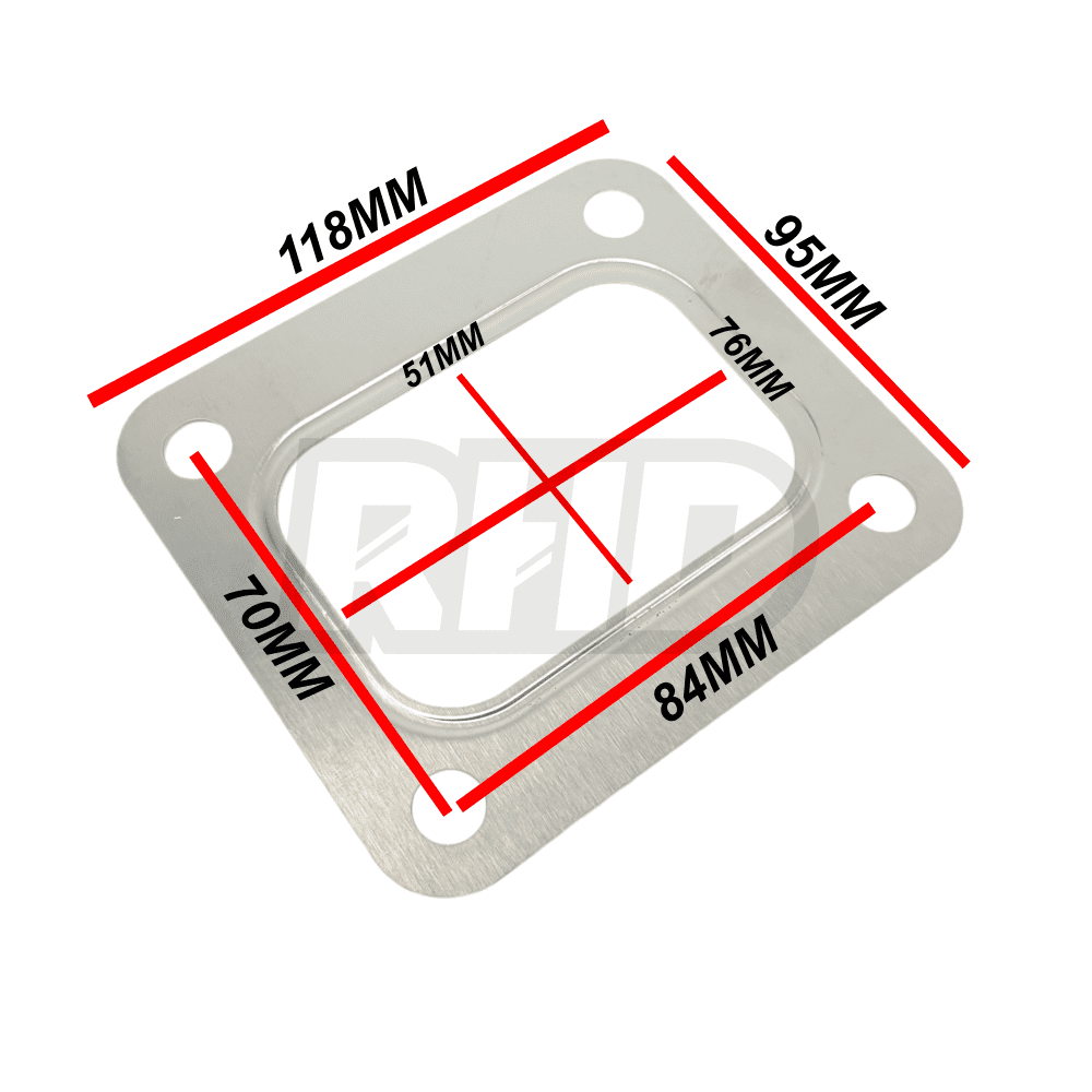 RHD STAINLESS STEEL T4 TUBRO CHARGER EXHAUST FLANGE GASKET