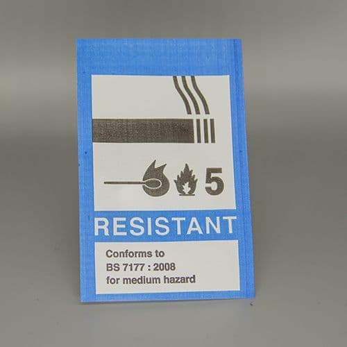Medium Hazard Source 5 BS 7177 Labels