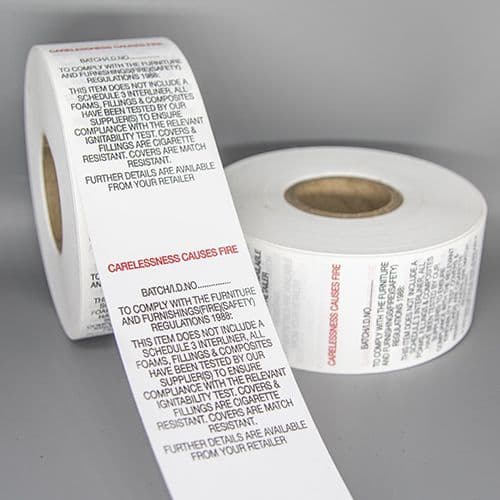 PL21 "Does Not Include" Carelessness Causes Fire Labels