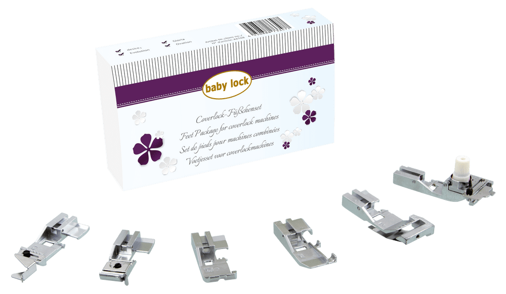 Babylock Gloria Coverlock Feet Set A6TA8