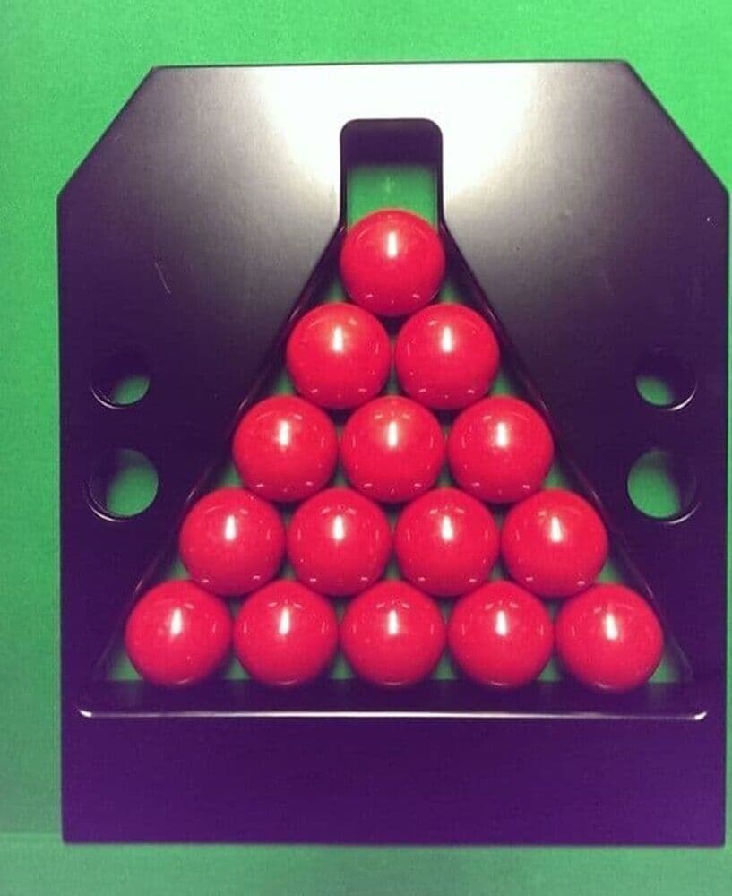 ROSETTA PRO TOURNAMENT STYLE REFEREES SNOOKER TRIANGLE TABLE BALL RACK