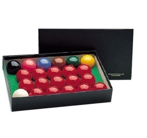 ARAMITH SNOOKER BALLS SUPER CRYSTALATE BRAND NEW MATCH BALLS 2 1/16" 52 5mm
