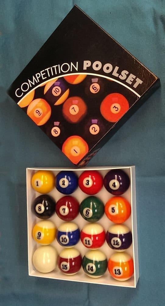 Billiard Pool Table Balls Competition 2" 51mm Professional American ...