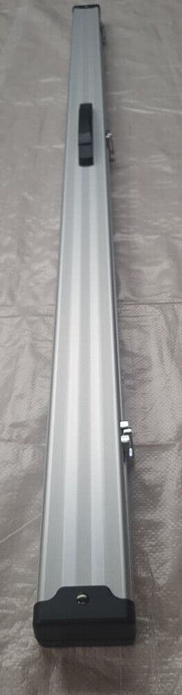 LUXURY ROSETTA 62" ALUMINIUM SNOOKER POOL SHALO 1 PIECE CUE CASE BLACK ...