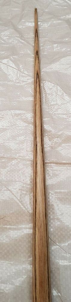 Peradon Lazer 1 Piece hand spliced 58" snooker pool billiards cue 18 8 ozs