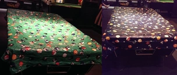 Rosetta 6ft & 7ft Ball design waterproof pool snooker billiard table cover