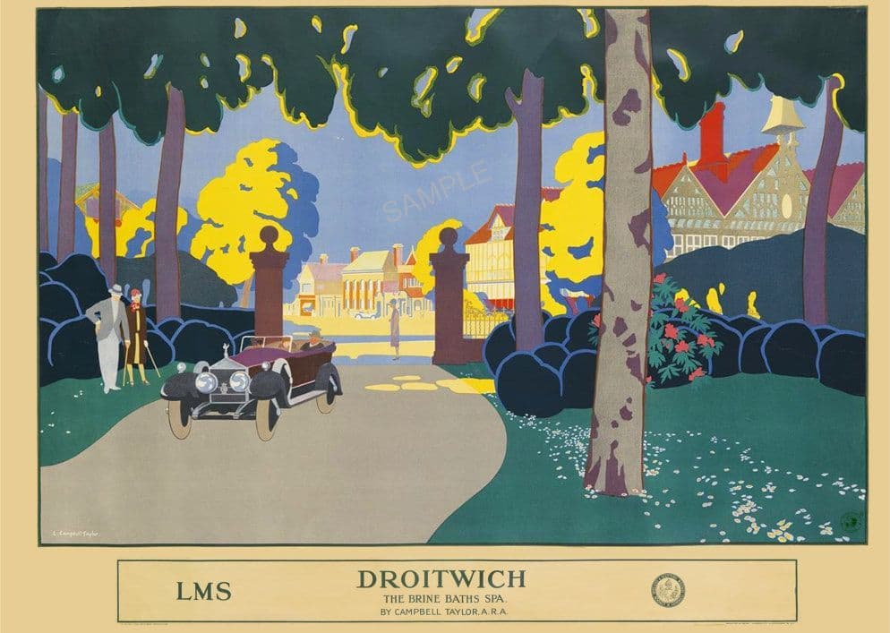 Droitwich Spa Worcestershire - Brine Baths