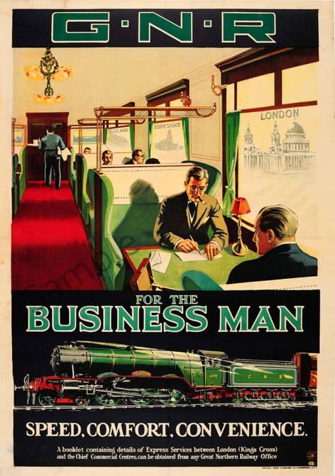 GNR Railway Advert