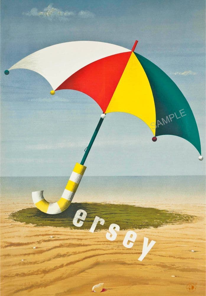 Jersey Channel Islands - Beach Brolly