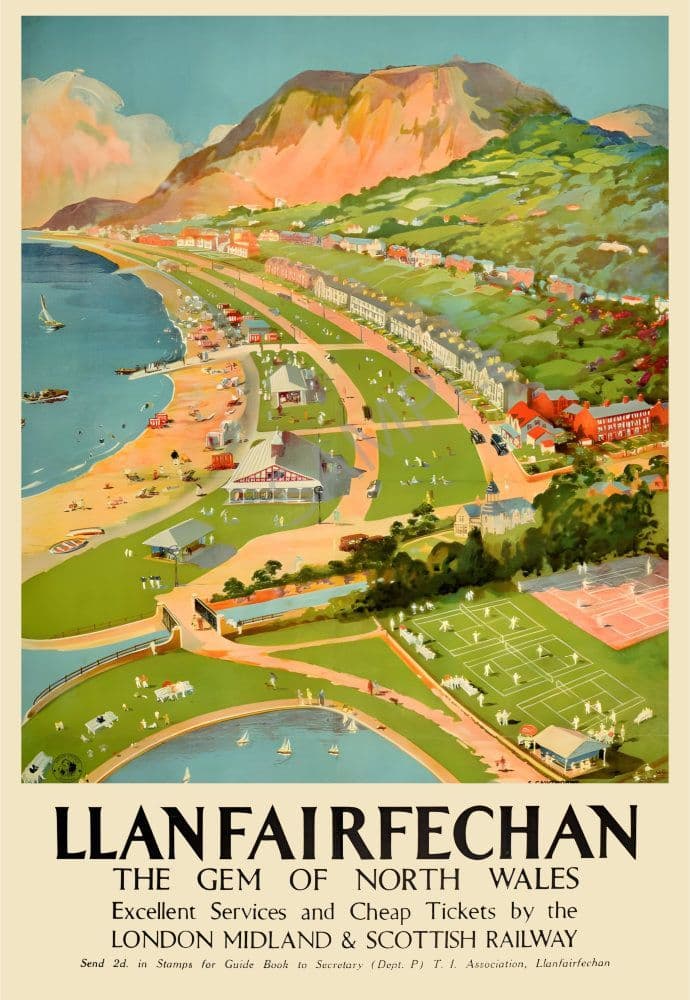 Llanfairfechan the Gem of North Wales LMS