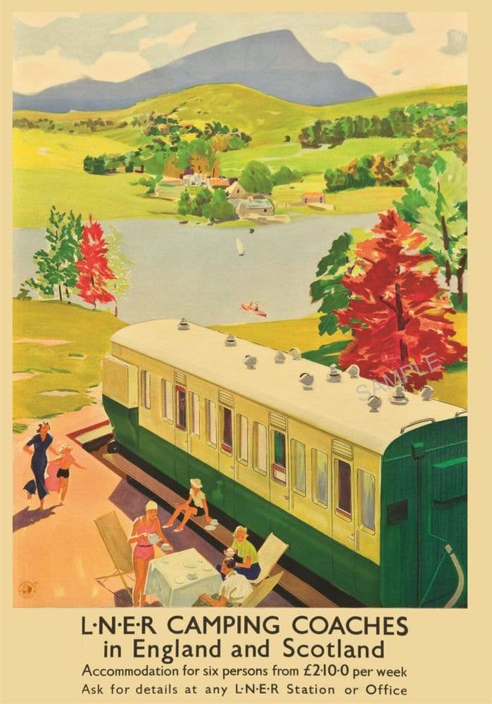 LNER Camping Coaches Holiday Advert
