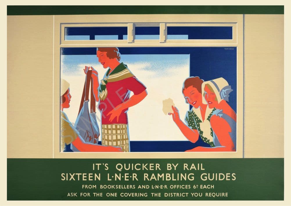 LNER Rambling Guides Advert