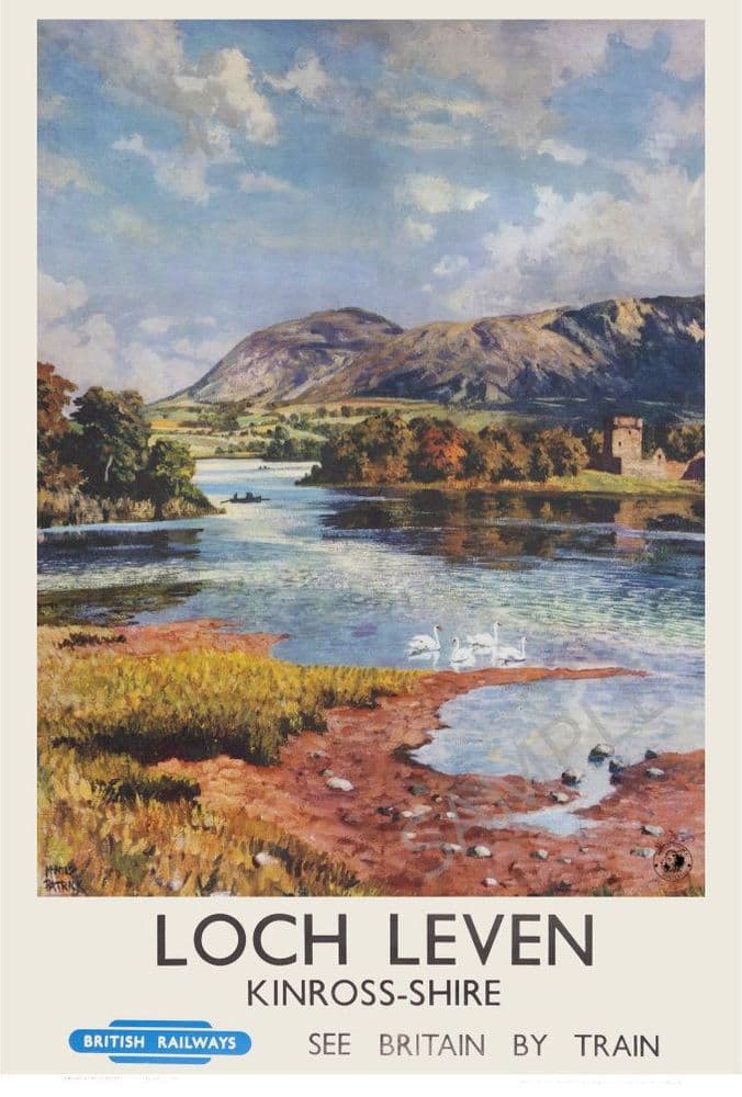 LOCH LEVEN Kinross-shire BR See Britain By Train