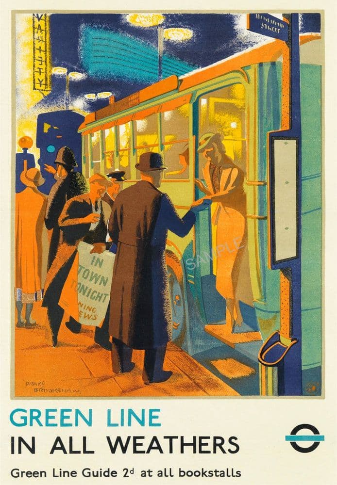 London Transport Green Line Bus Route