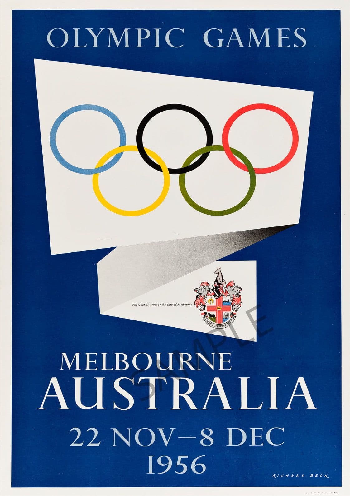 Melbourne Olympic Games 1956 Australia