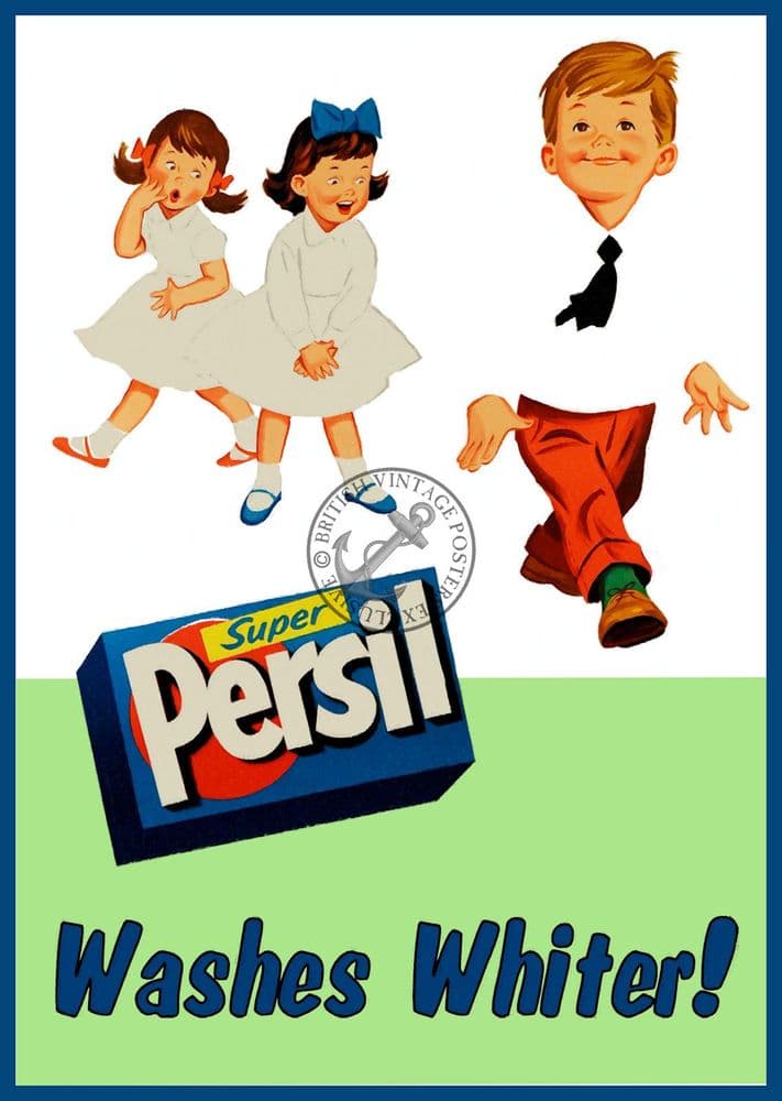 Persil Washing Soap Powder Advert