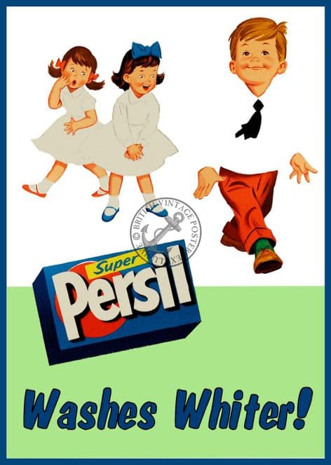 Persil Washing Soap Powder Advert