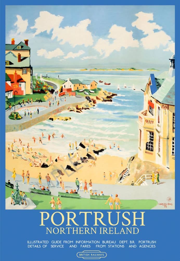 Portrush Northern Ireland British Rail Charles King