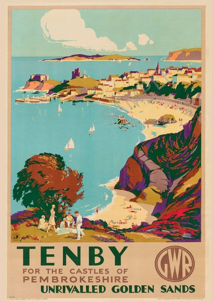TENBY GWR Trains for Castles Of Pembrokeshire